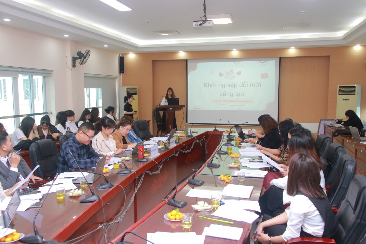 Vòng sơ loại hoạt động "Sáng tạo khởi nghiệp - HNMU 2022 - 2023 ...